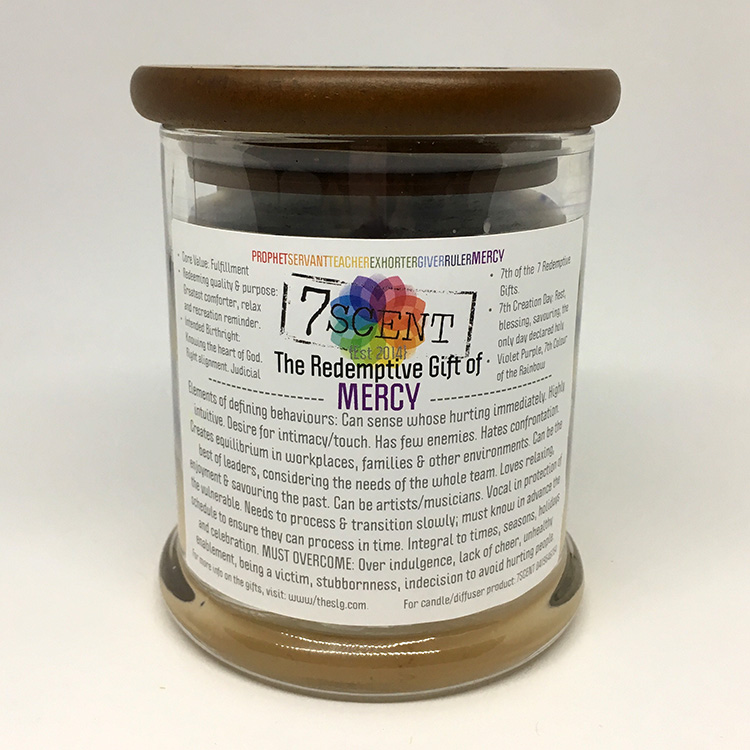 Redemptive Gift Candle – Mercy: Vanilla Caramel | 7SCENT Australia