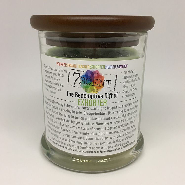 Redemptive Gift Candle – Exhorter: Lily of the Valley | 7SCENT Australia